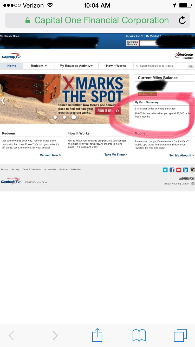 Won't be getting Venture sign up bonus??? - Page 5 - myFICO® Forums ...