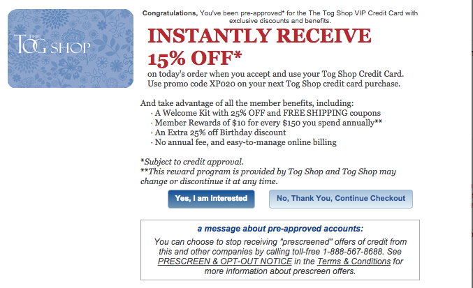 Another pre-approval at the checkout!!! - myFICO® Forums - 3945052