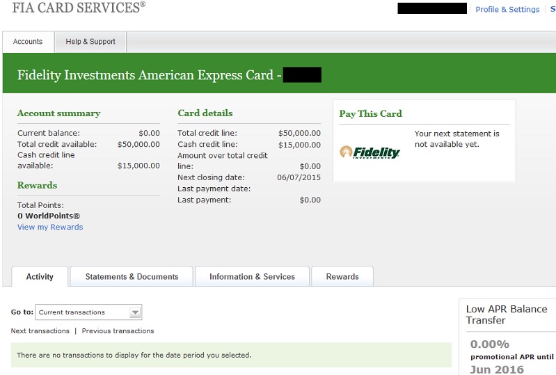 Fidelity® Private Client American Express® Approve... - myFICO® Forums ...