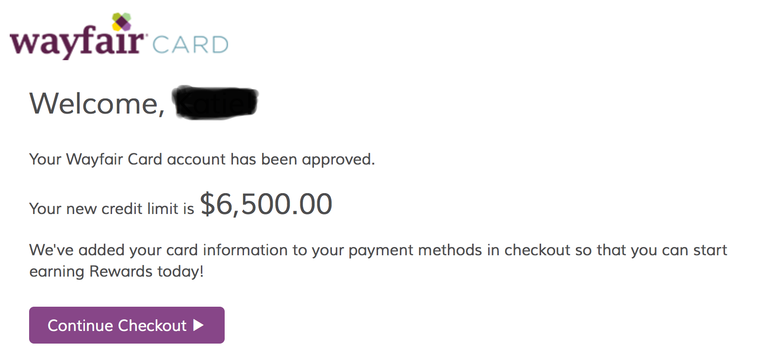 Wow Wayfair! - myFICO® Forums - 4589785