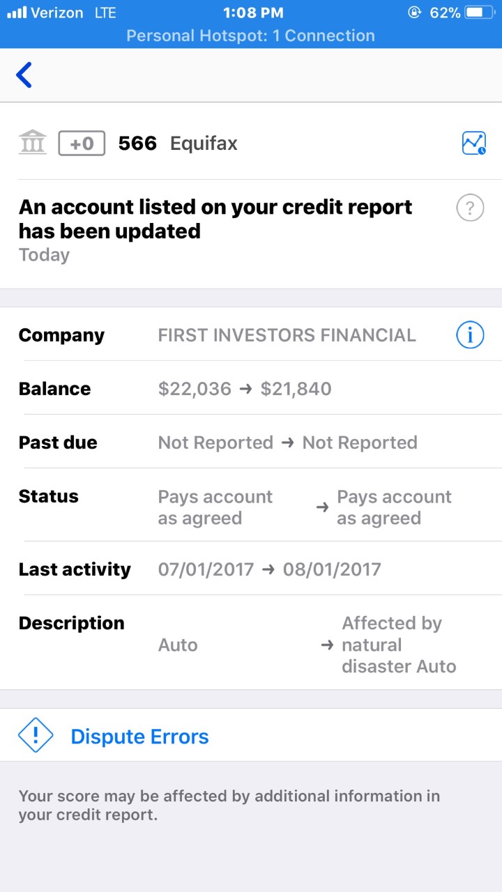 Account Info Change Alert - myFICO® Forums - 5044860