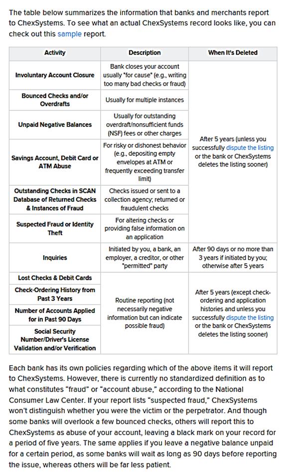 What is up with my ChexSystems???? - Page 6 - myFICO® Forums - 5289348