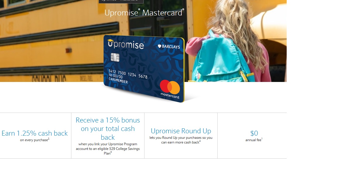 PSA: The Barclays Upromise Mastercard is back - myFICO® Forums - 5462868