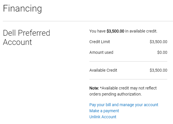 Dell Finanacing - Dell Preferred Account Approved - myFICO® Forums ...