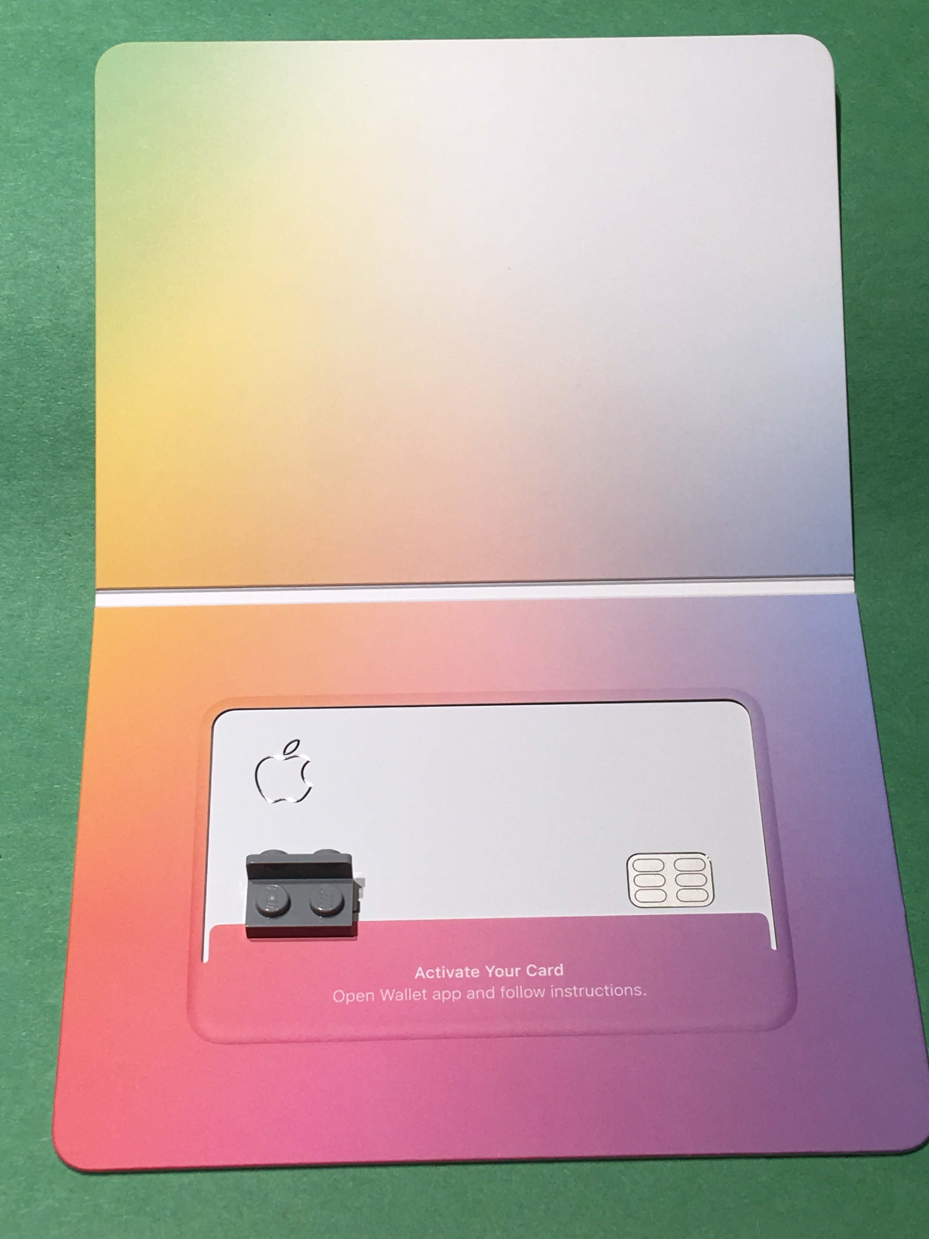 Apple card - Unboxing of the card - myFICO® Forums - 5898106
