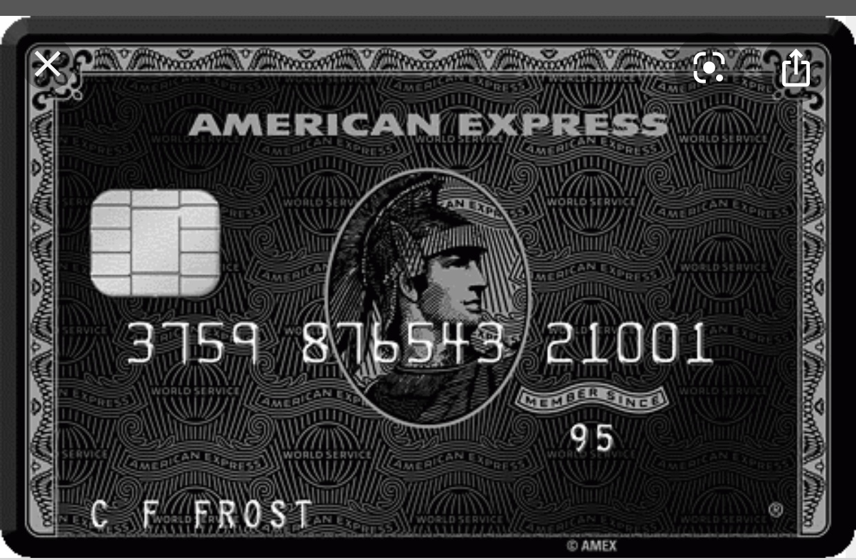 Tired of waiting on your Centurion Card invite? - myFICO® Forums - 5929381