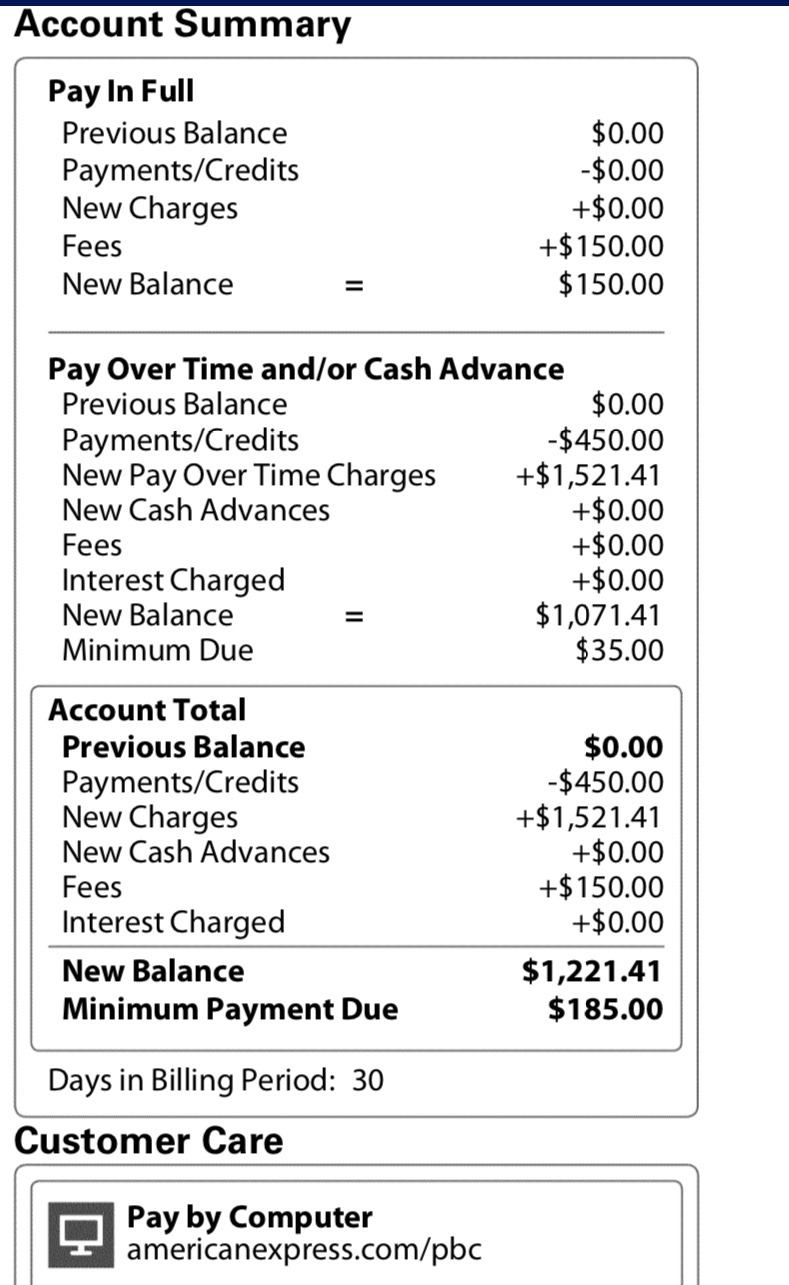 My 1st AMEX Green card statement cut and.... - myFICO® Forums - 5992630