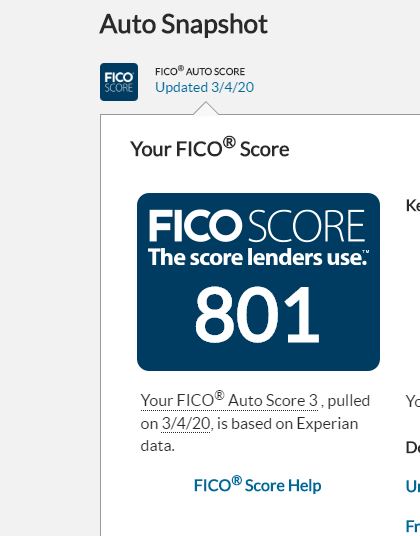 Experian fico scores off? - myFICO® Forums - 6027550