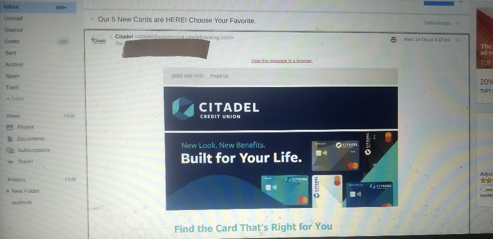 5 New Citadel CU Cards *UPDATED* - Page 3 - myFICO® Forums - 6161694
