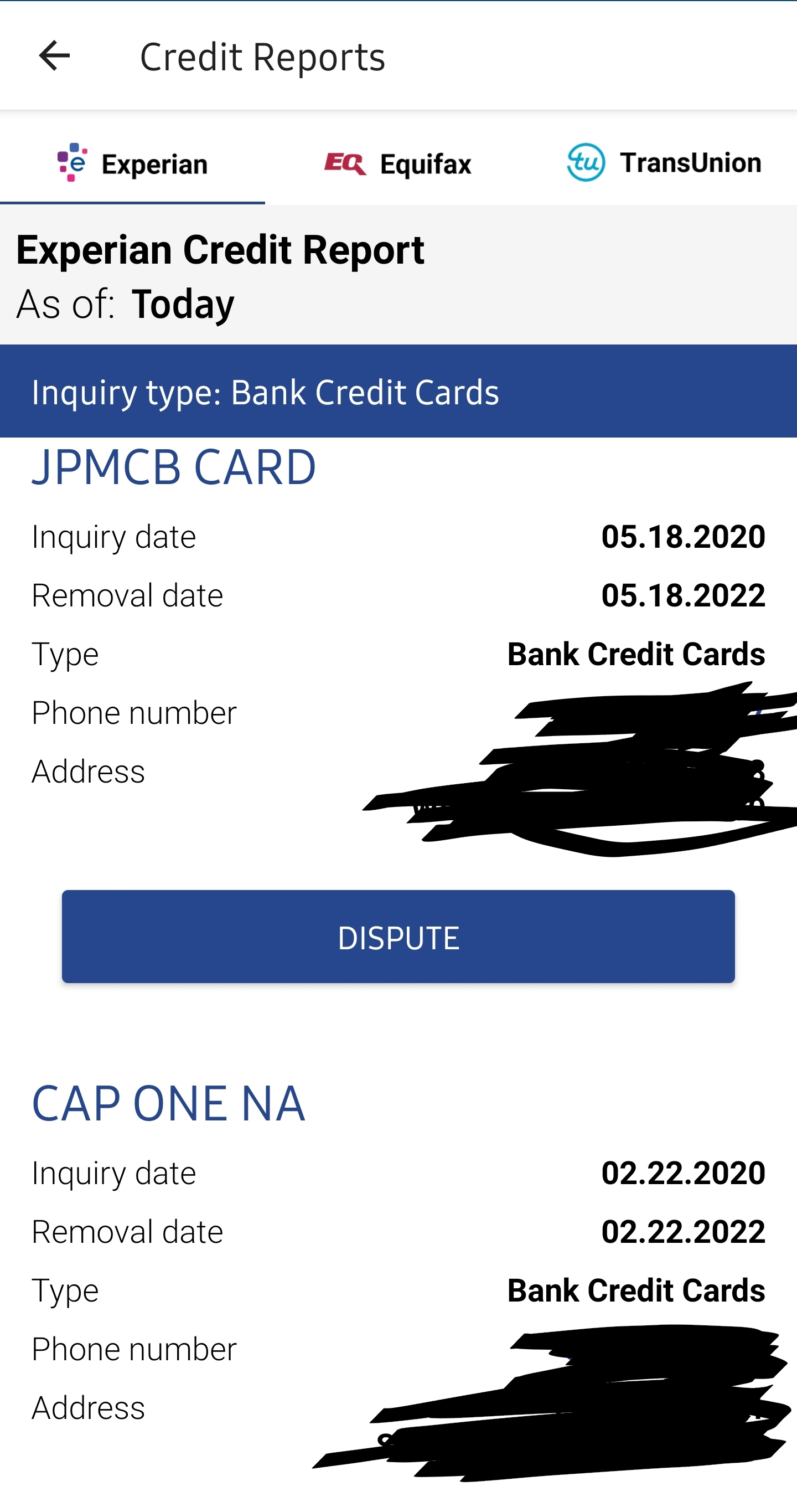 Did Experian change your drop off date for inquiri... - Page 2 - myFICO ...