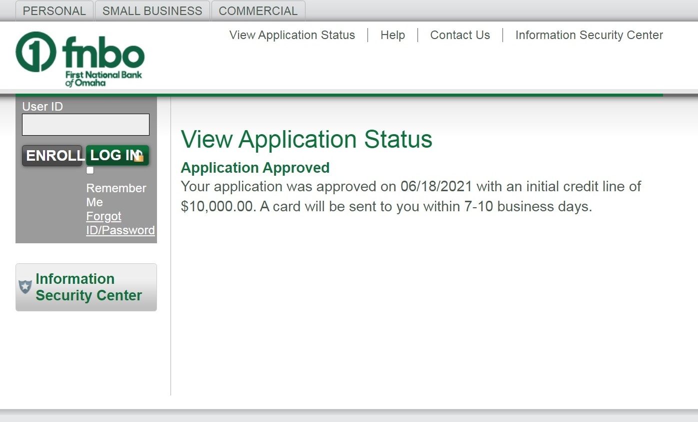 You can now pre-qualify for the business FNBO 2% C... - myFICO® Forums ...