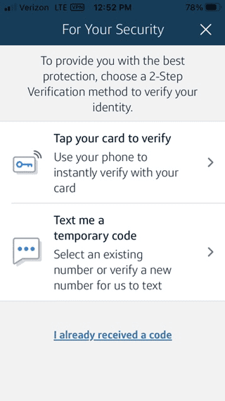 Capital One - Tap to Verify ? - myFICO® Forums - 6375282