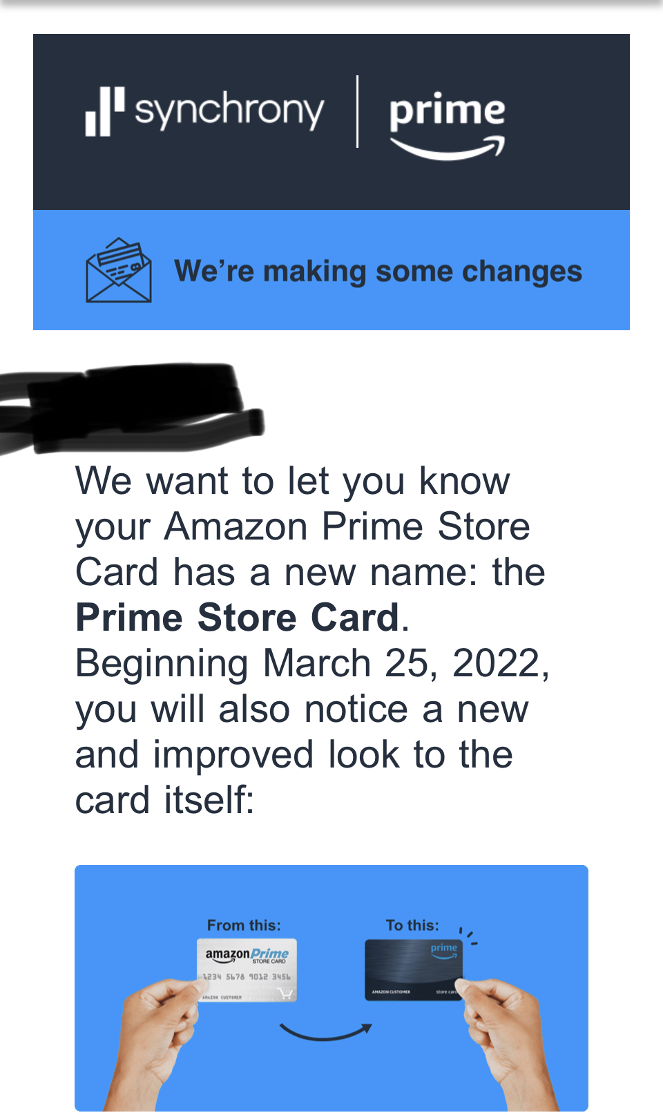 Did Synchrony/Amazon update the look of the Store ... - myFICO® Forums ...