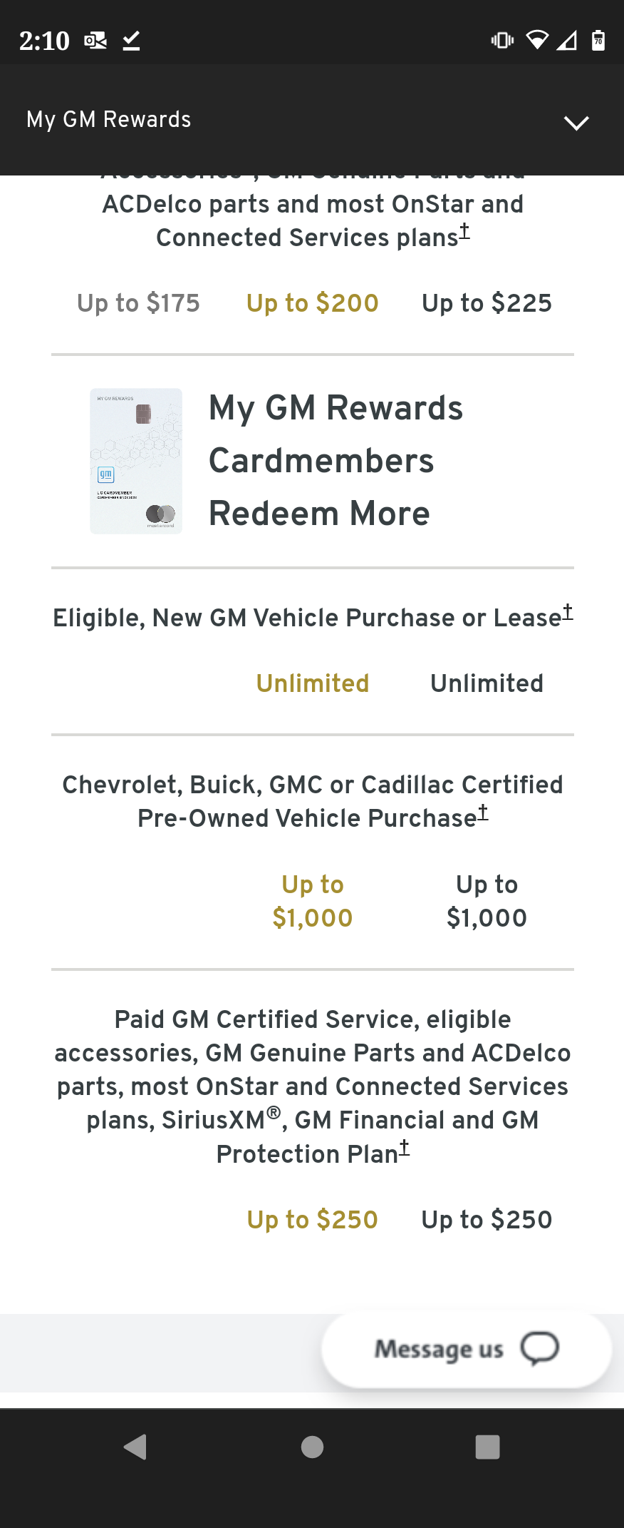 GM Rewards by Marcus/GS - Best way to redeem point... - myFICO® Forums ...