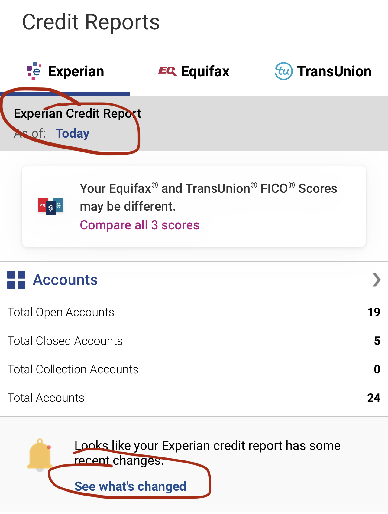 Experian.com refresh score/report question - myFICO® Forums - 6552304