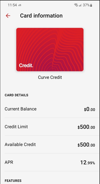 Curve Card - Still in Beta...accepting application... - myFICO® Forums ...