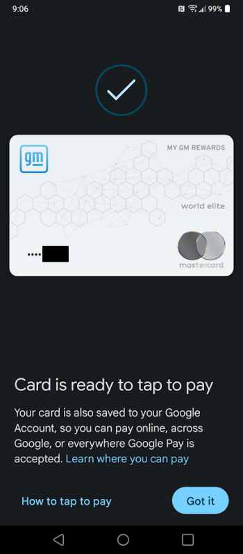 GM Rewards Card (Marcus) & Apple Pay - myFICO® Forums - 6601731