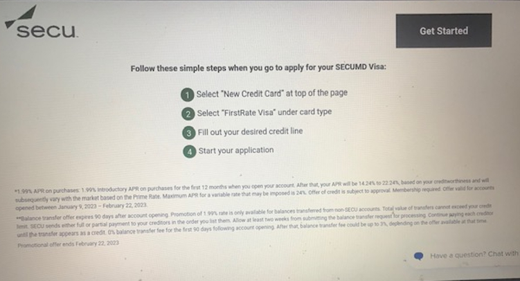 New SECU Credit Card and Offer - myFICO® Forums - 6635872