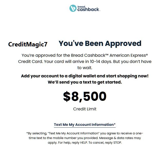 Bread Cashback American Express *UPDATE* - myFICO® Forums - 6647501