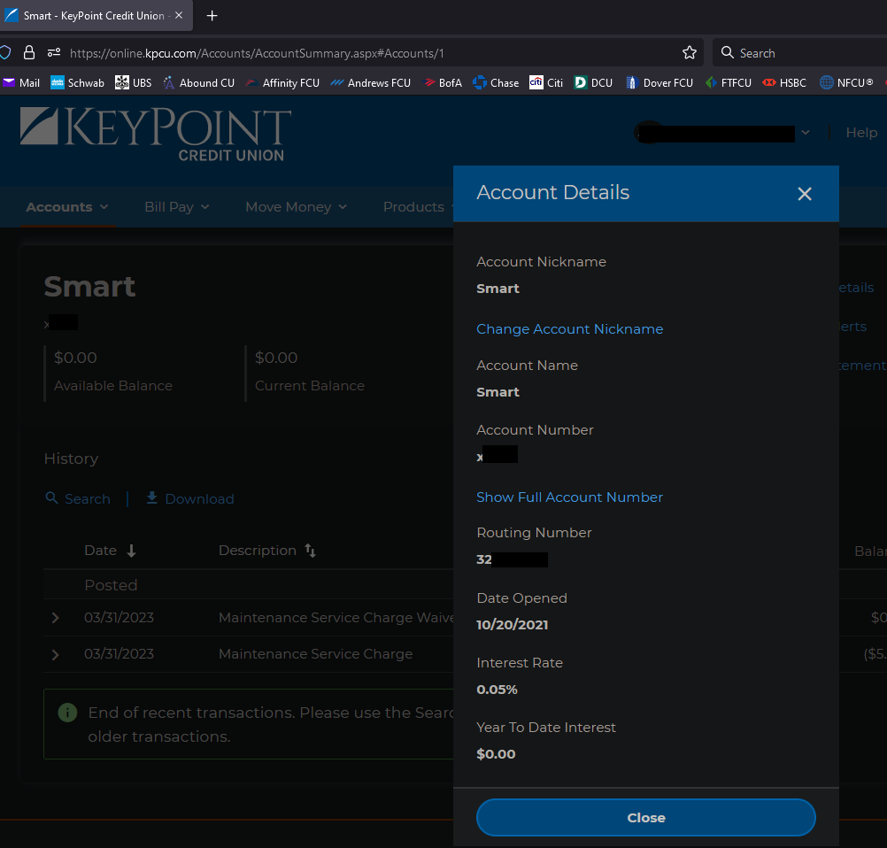 KeyPoint Credit Union - Approved Visa Platinum $19... - myFICO® Forums ...