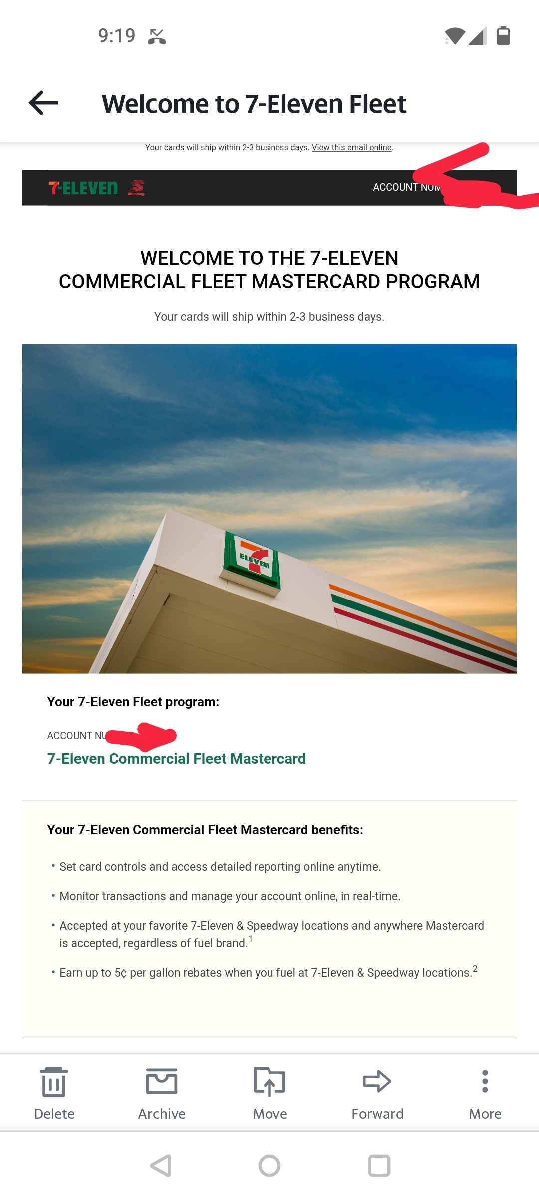 Approved 7-11 commercial fleet MasterCard 4k limit - myFICO® Forums ...