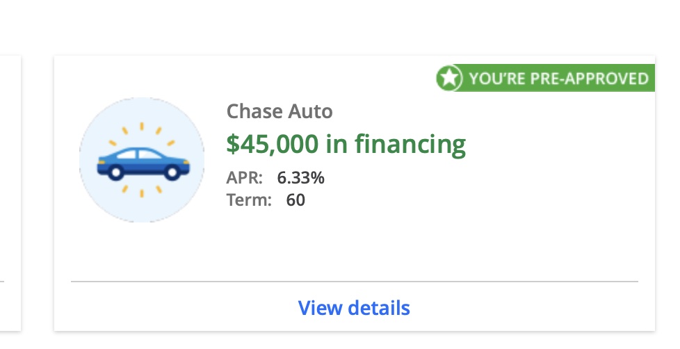 First Pre-approval from Chase! - myFICO® Forums - 6678693