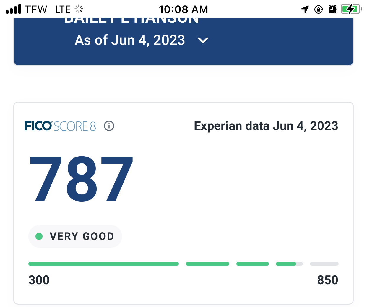 Exp score dropped 16 points - Page 3 - myFICO® Forums - 6684779