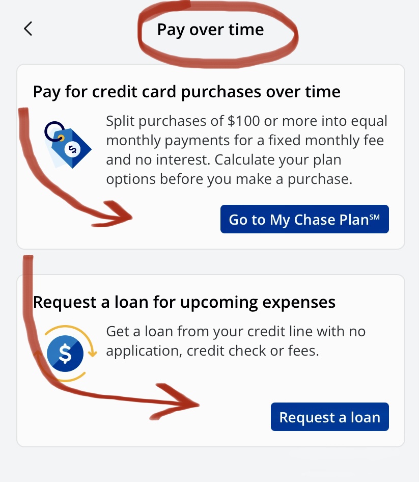 Chase Pay Over Time? - myFICO® Forums - 6696269