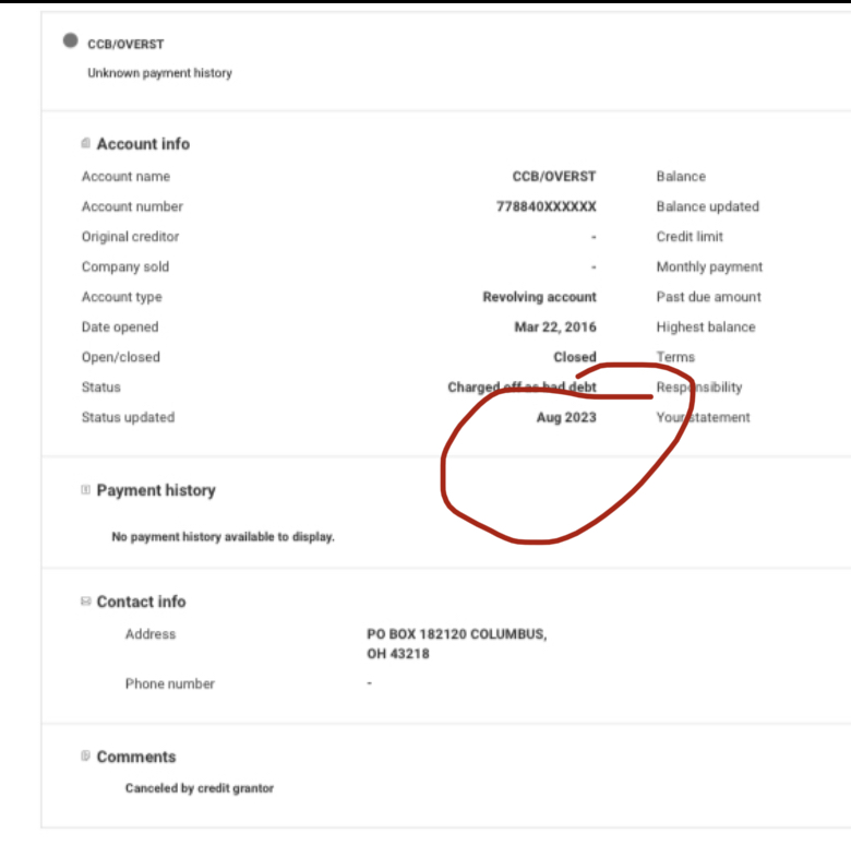 Transunion updated my status date after dispute - myFICO® Forums - 6708991