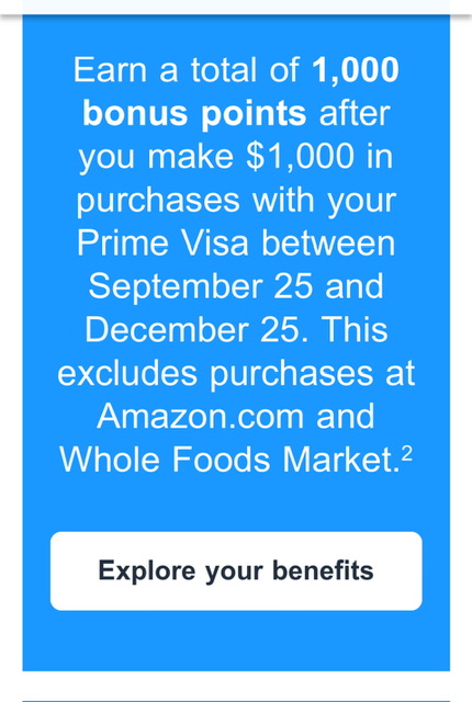 Chase Amazon bonus points offer - myFICO® Forums - 6711537