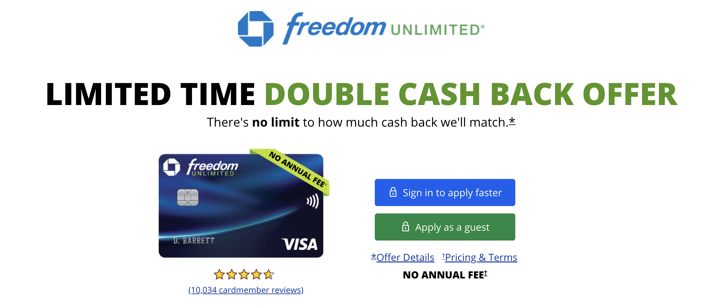 Chase Double Cash Back Offer - myFICO® Forums - 6722317