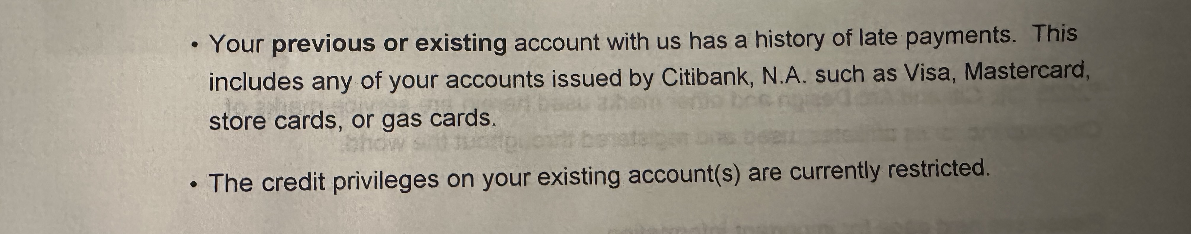 Citi Custom Cash denied plus blacklisted - myFICO® Forums - 6726404