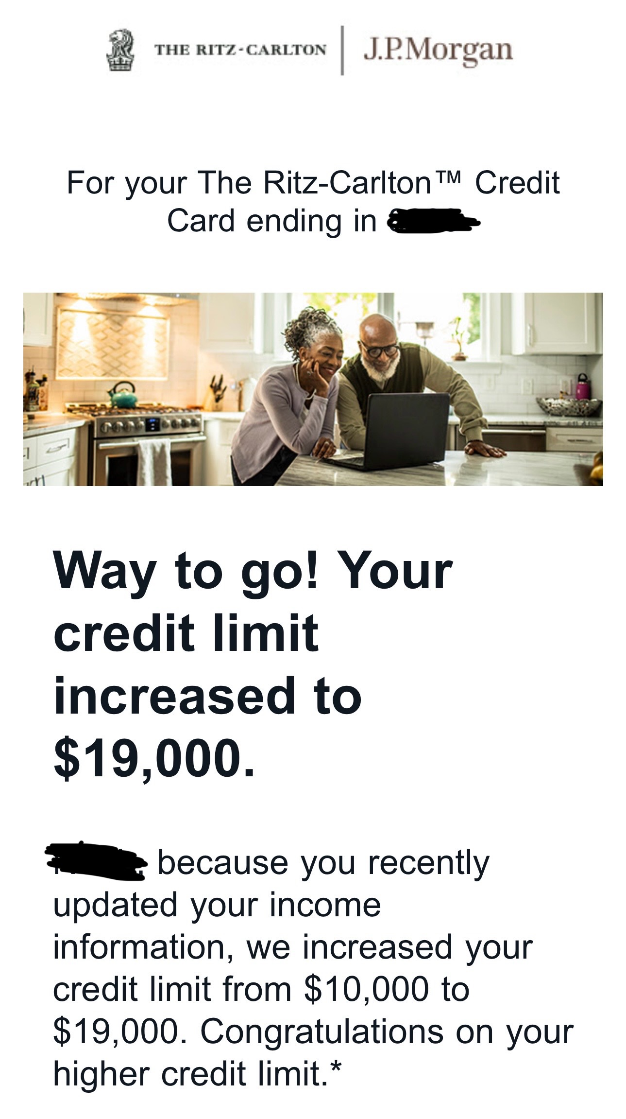 Chase Ritz CLI approval - myFICO® Forums - 6735140