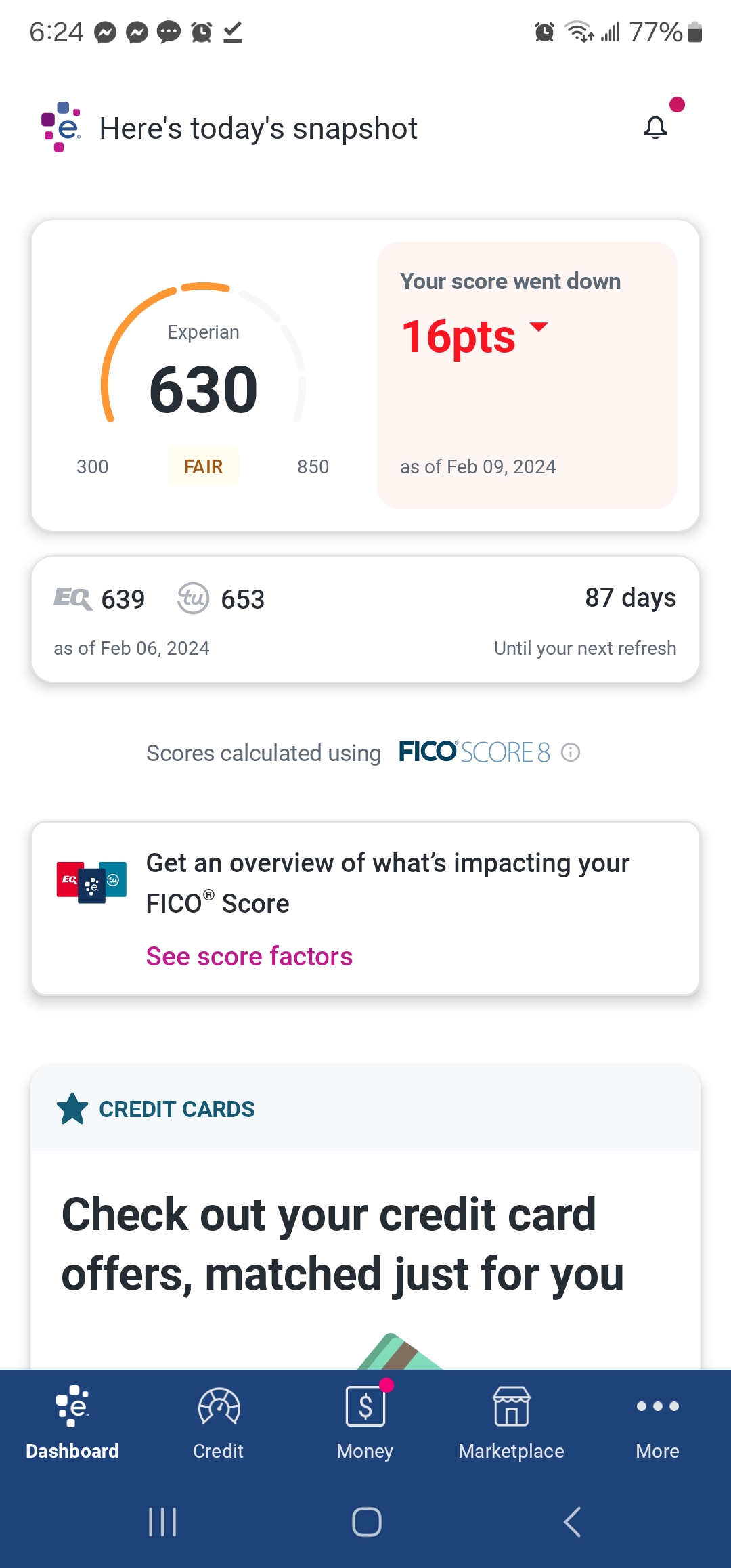 Super frustrating 16 pt. drop! - myFICO® Forums - 6738256