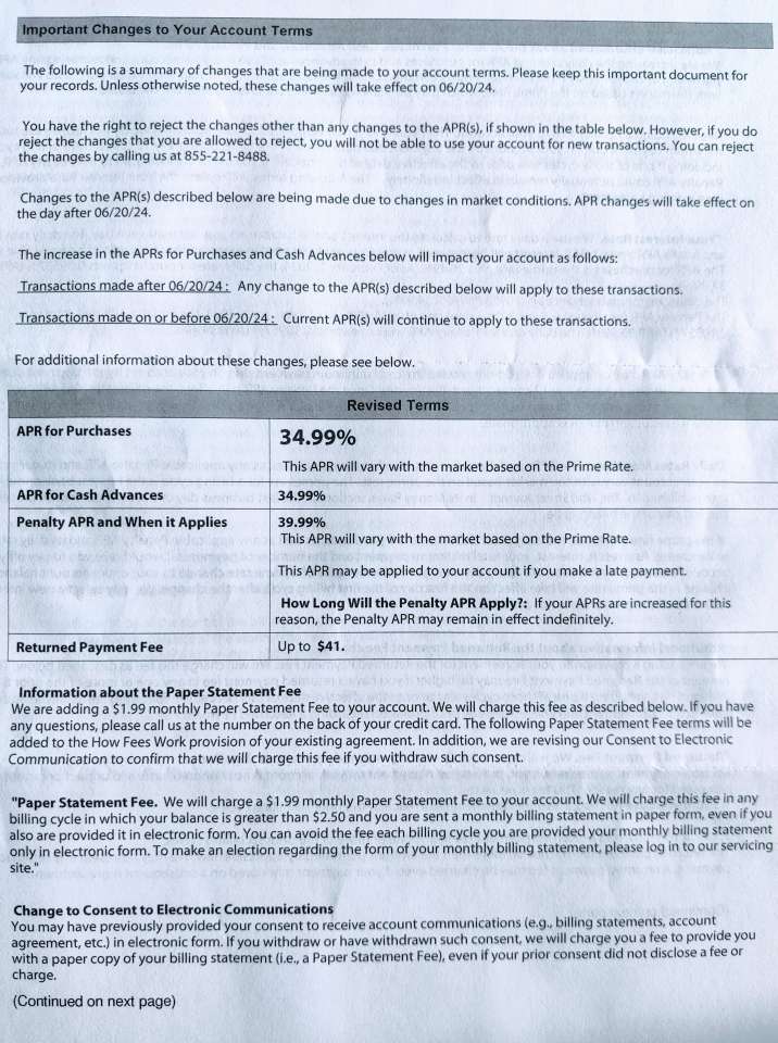 APR insanity!!! SMH... - Page 2 - myFICO® Forums - 6756926