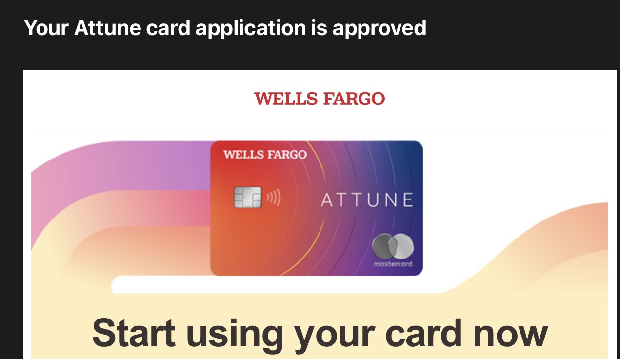 Wells Fargo Attune Approval - Page 2 - myFICO® Forums - 6767129