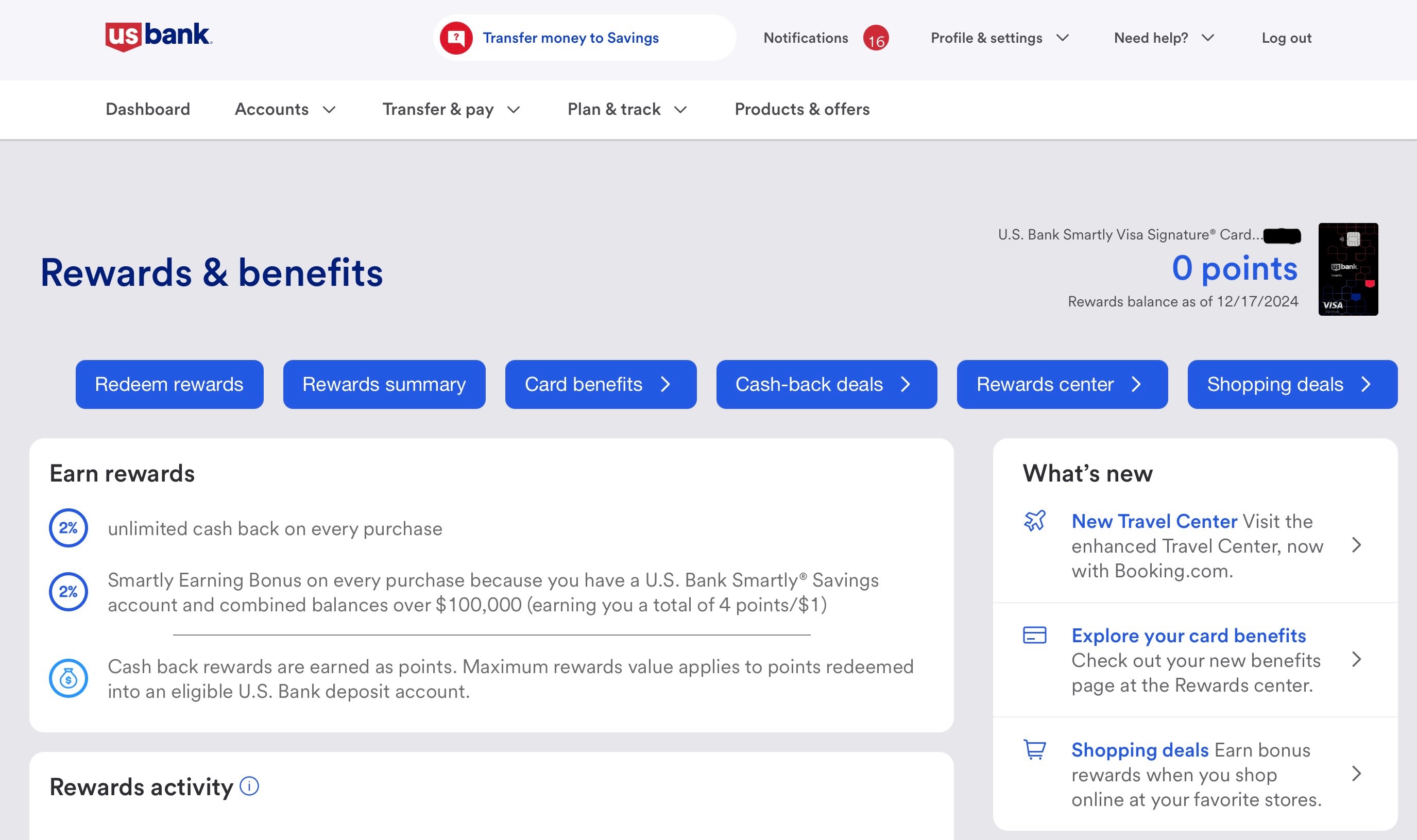 New US Bank Smartly Visa - up to 4% Cash Back - Page 11 - myFICO ...