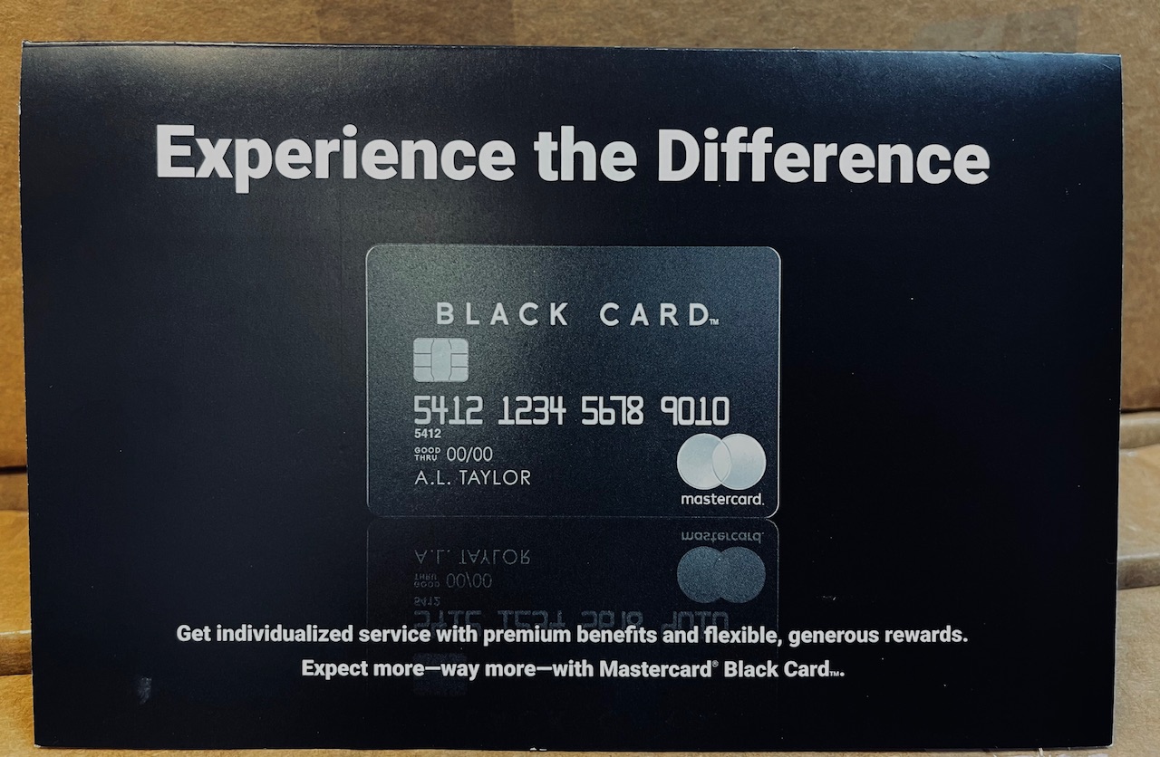 The Black Card ? - myFICO® Forums - 6824088