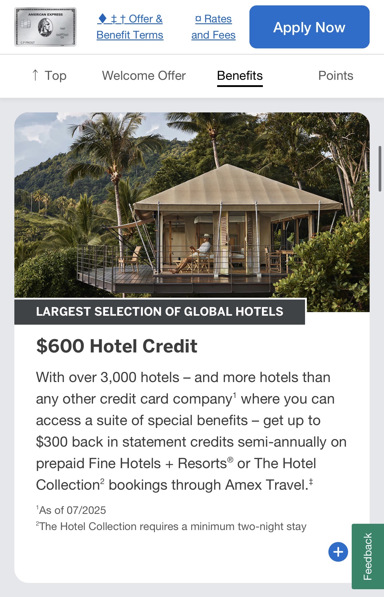 New Amex Platinum Refresh 2025 - Page 3 - myFICO® Forums - 6841658