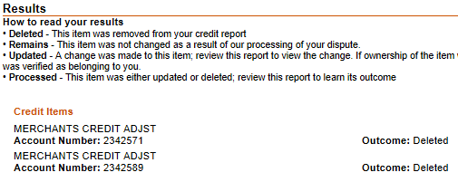 Experian dispute results!!!!! - myFICO® Forums - 3574845